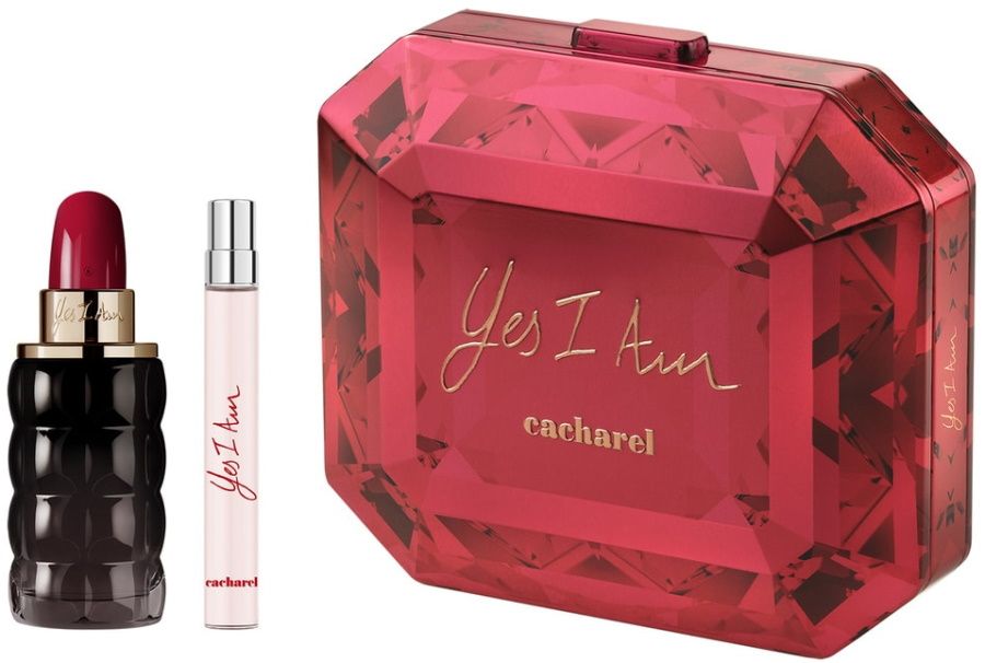 Coffret Yes I Am 2022 : Eau de Parfum 50 ml + Miniature Cacharel pas cher