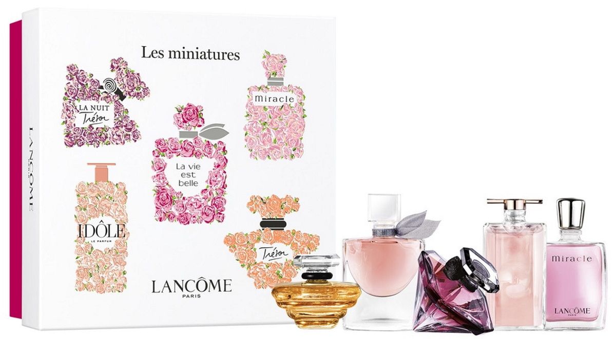 Lancôme Coffret miniatures Lancôme : Eau de Parfum 5 Miniatures pas ...