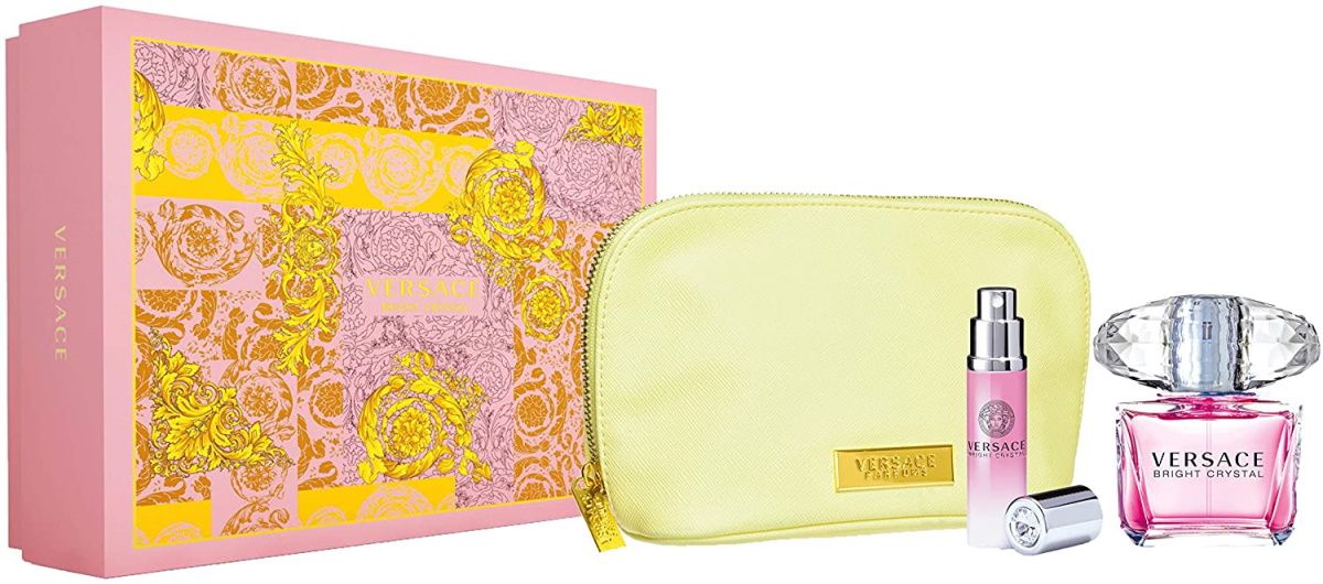 Versace Coffret Bright Crystal : Eau de toilette 90 ml + Vaporisateur ...